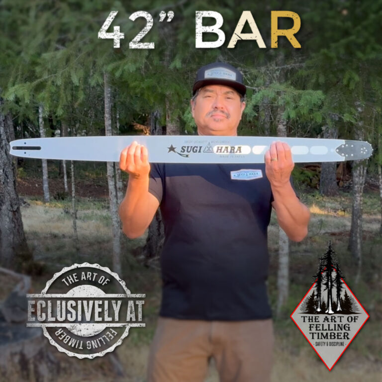 Sugihara 42″ Guide Bar – The Art of Felling Timber